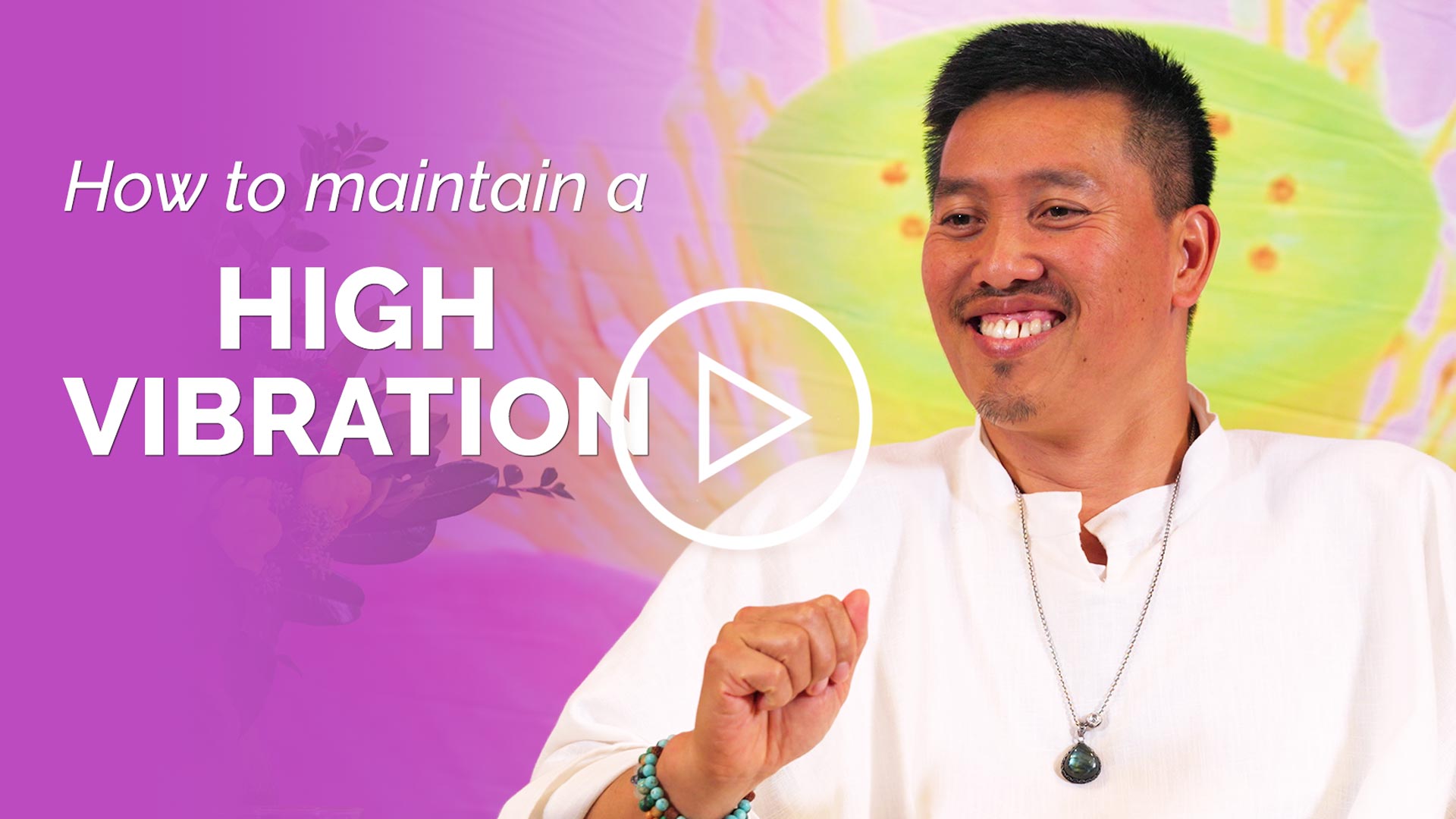 Maintaining A High Vibration | Wisdom from Master Sri Avinash